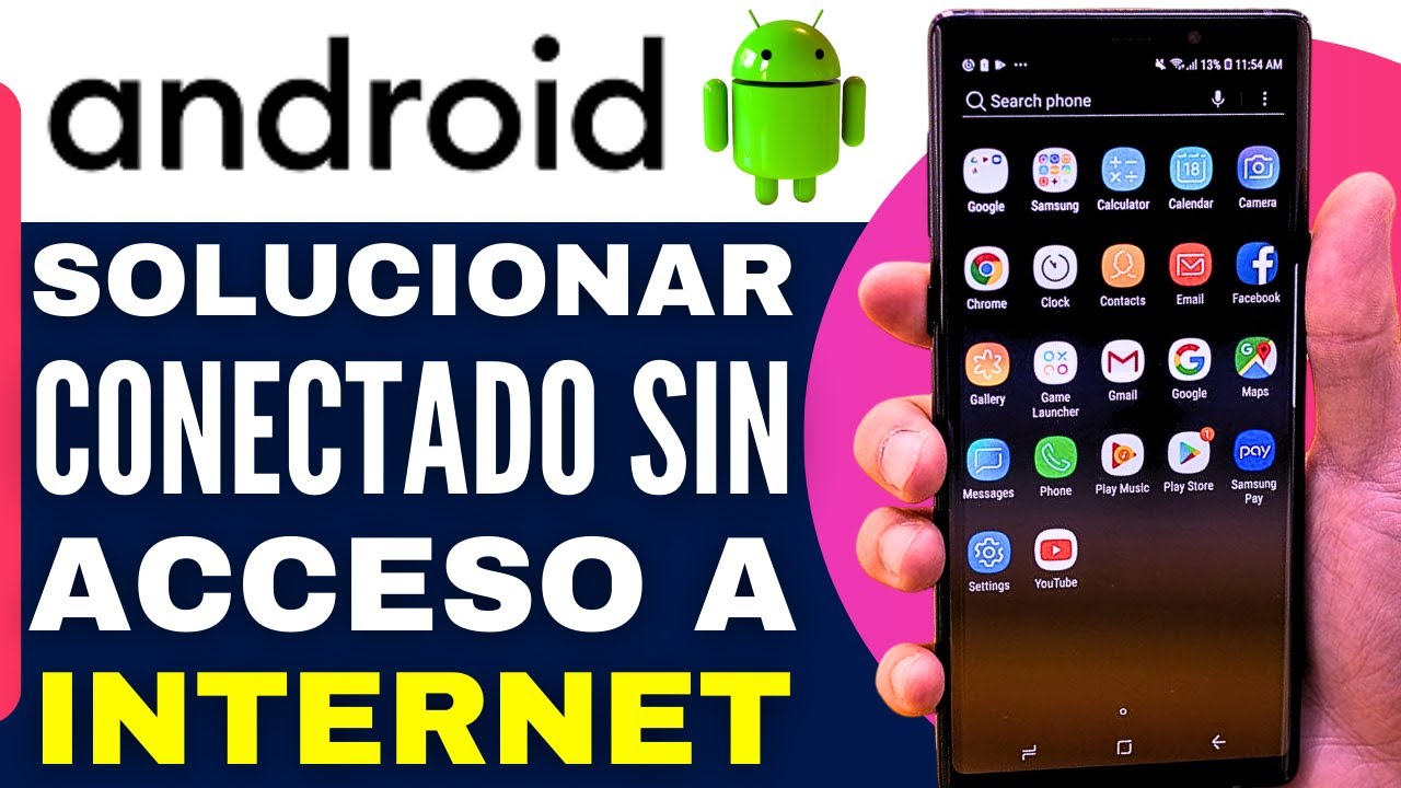 Como Solucionar Conectado Sin Acceso A Internet En Android (2025) - YouTube