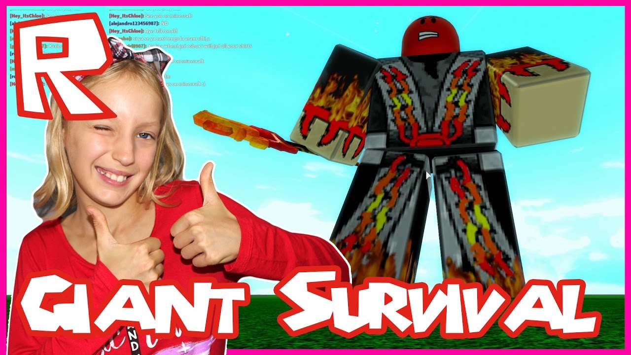 Giant Survival / Defeating Giants in Roblox - YouTube