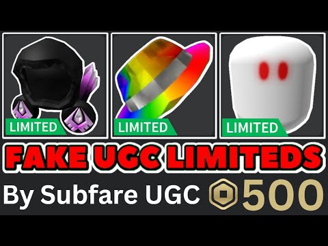 Roblox UGC Creator Made A Fake Dominus & Sparkle Time Fedora - YouTube