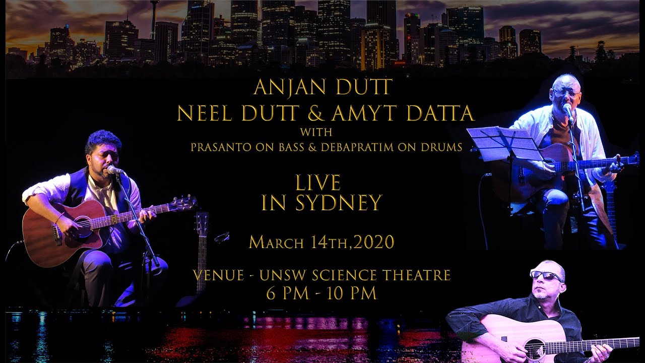 Anjan Dutt Neel Dutt Amyt Datta Live Official Teaser 1 HD 1080p - YouTube