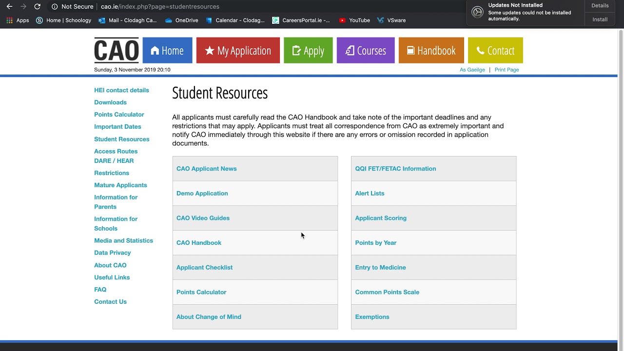 Introduction to CAO website - YouTube