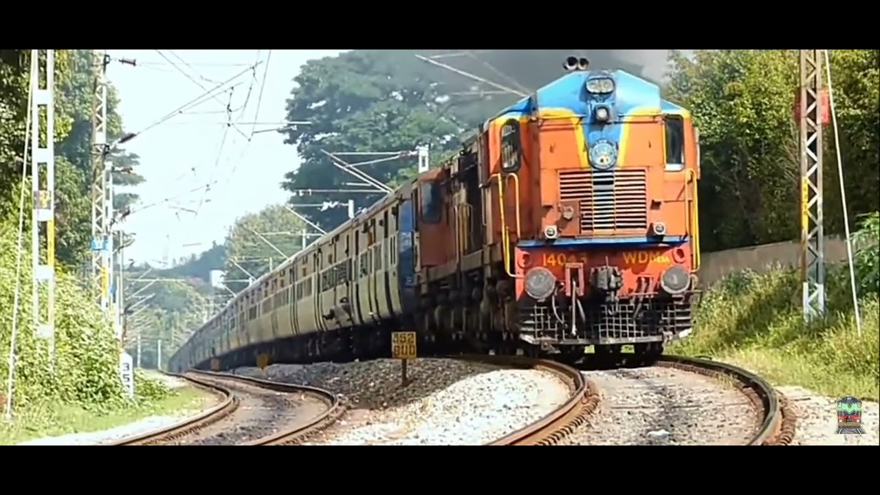WDM3 deisel alco #indian #railway # - YouTube
