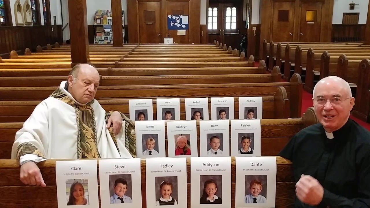 First Eucharist reflection from Father Bob and Father Hugh - YouTube