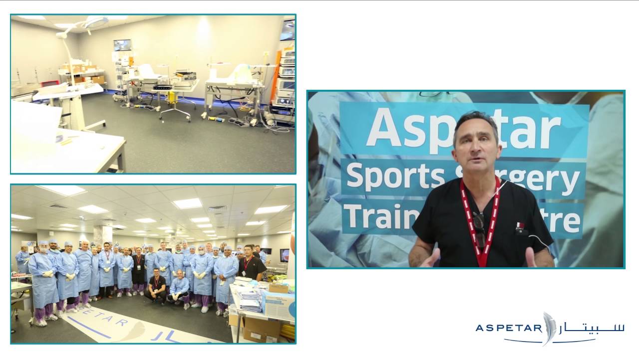 1st Sports Surgery Training Course - Dr Philippe Landreau, Chief of ...