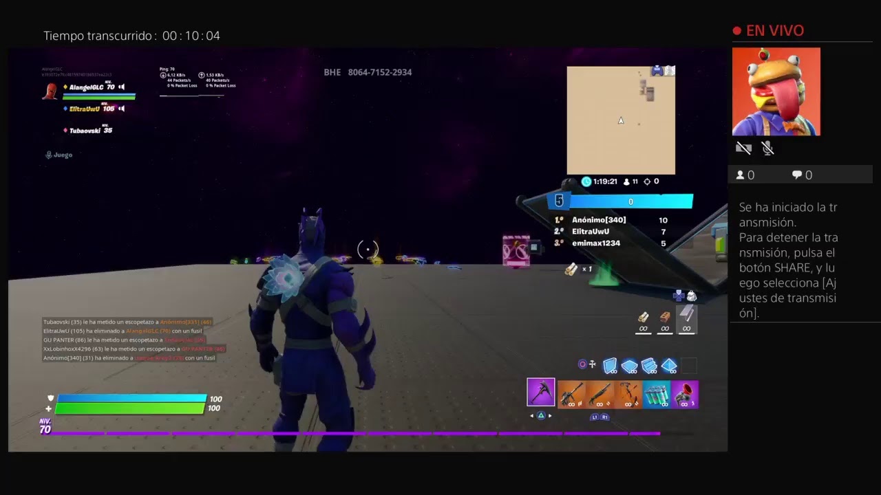 Jugando Fortnite en Modo creativo - YouTube