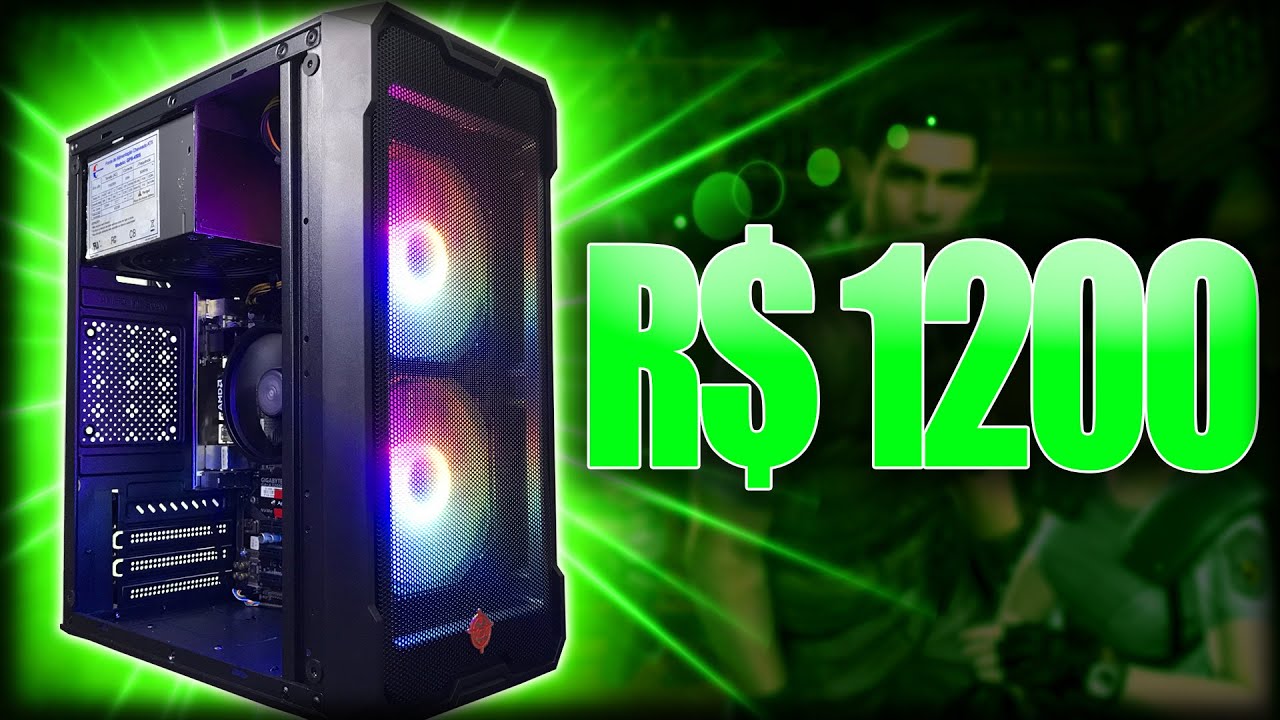 o INCRÍVEL PC GAMER de R$1200 - Vou de Xeon ou de Ryzen? #Esclarecido ...