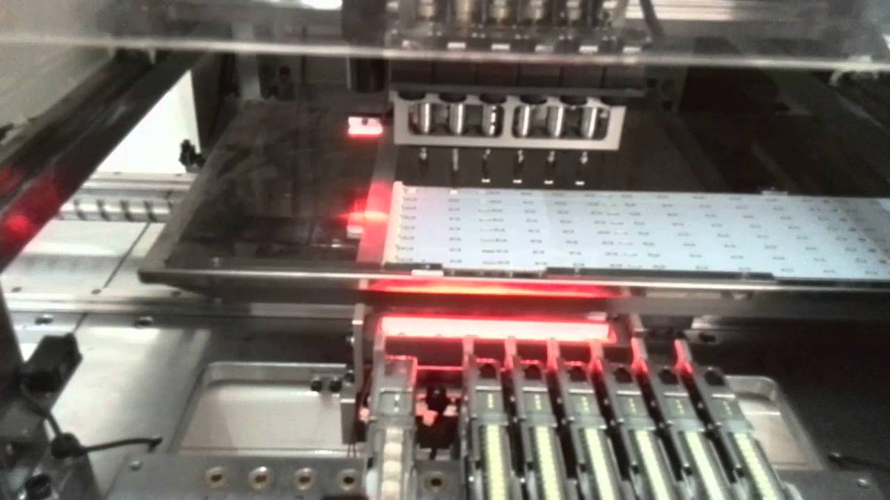 Semi-automatic LED Pick and Place Machine HCT-E20000 - YouTube