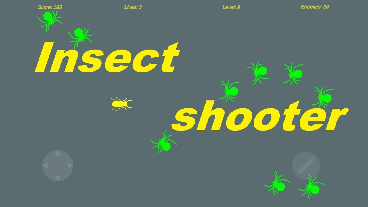 Insect shooter игра - YouTube