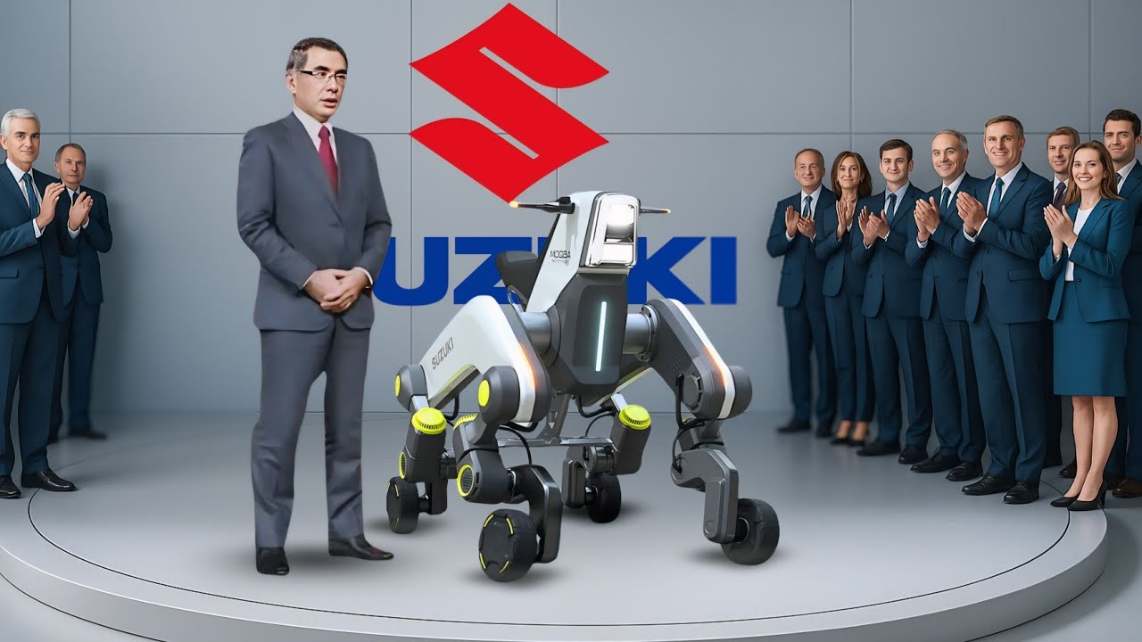 2026 NEW SUZUKI MOQBA LAUNCHED: "THE STAIR-CLIMBING ROBOT BIKE IS HERE ...