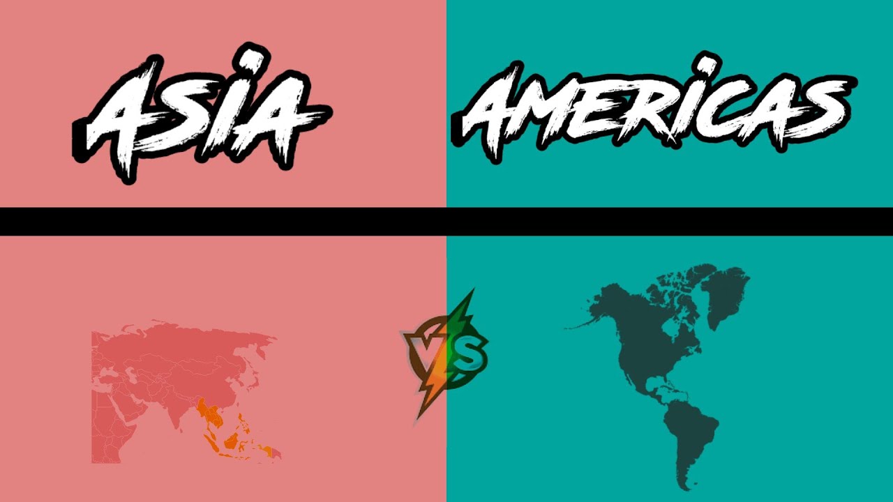 Asia VS America| America vs Asia| comparison| WORLD VIEW - YouTube