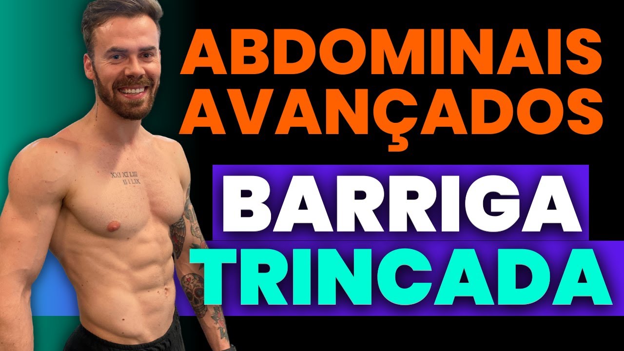Abdominais avançados para ter uma BARRIGA TRINCADA - YouTube