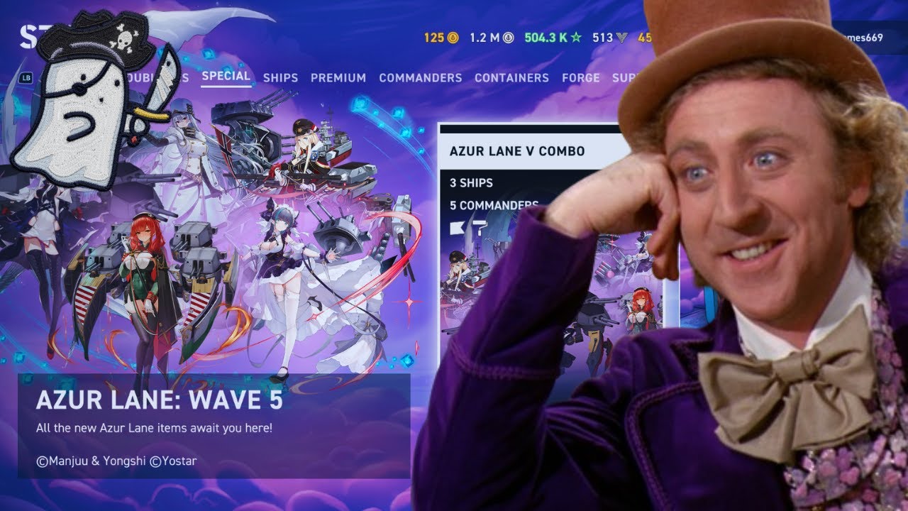 Taking a Look at Azur Lane Wave 5!!! lol || World of Warships: Legends ...