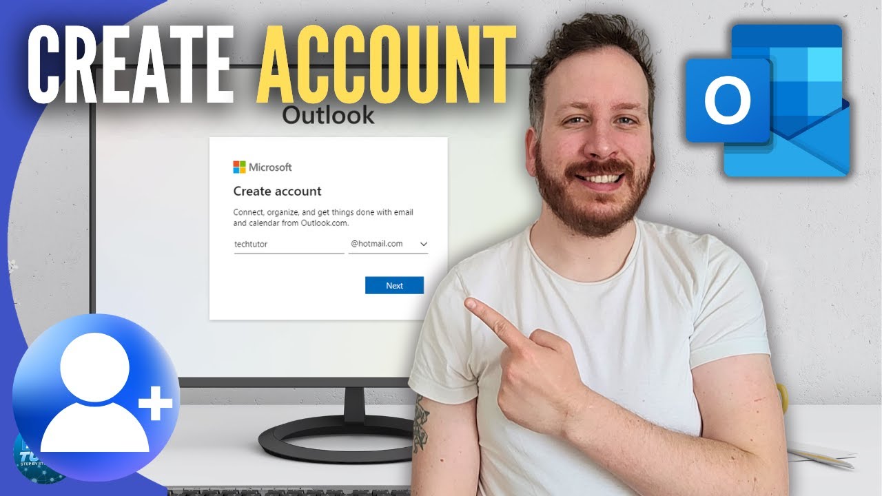 How To Create An Account On Hotmail - YouTube