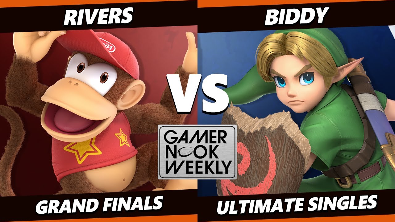GNW 14 GRAND FINALS - Rivers (Diddy Kong) Vs. Biddy (Young Link) Smash ...