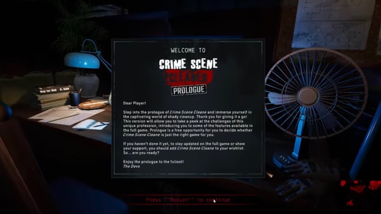 Crime Scene Cleaner gameplay (Part 1) - YouTube