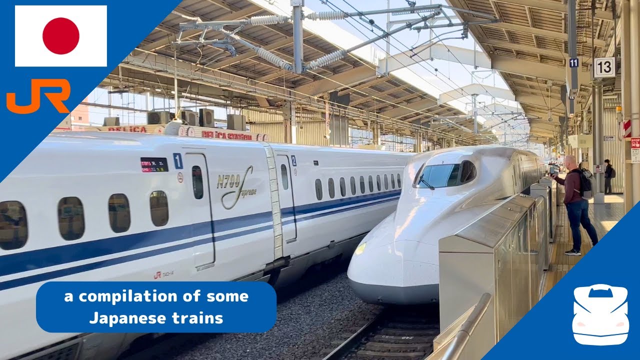 a compilation of some Japanese trains - YouTube