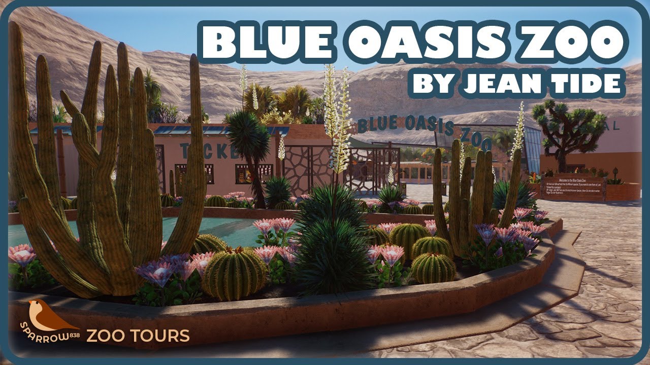 Blue Oasis Zoo 💙 by Jean Tide | Zoo Tours with Sparrow838 - YouTube
