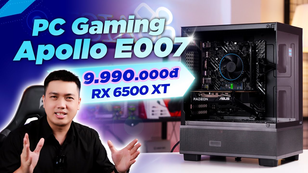 PC PV Gaming Apollo E007 | PC Gaming Giá Rẻ "Không Màu Mè - Tối Ưu Hiệu ...