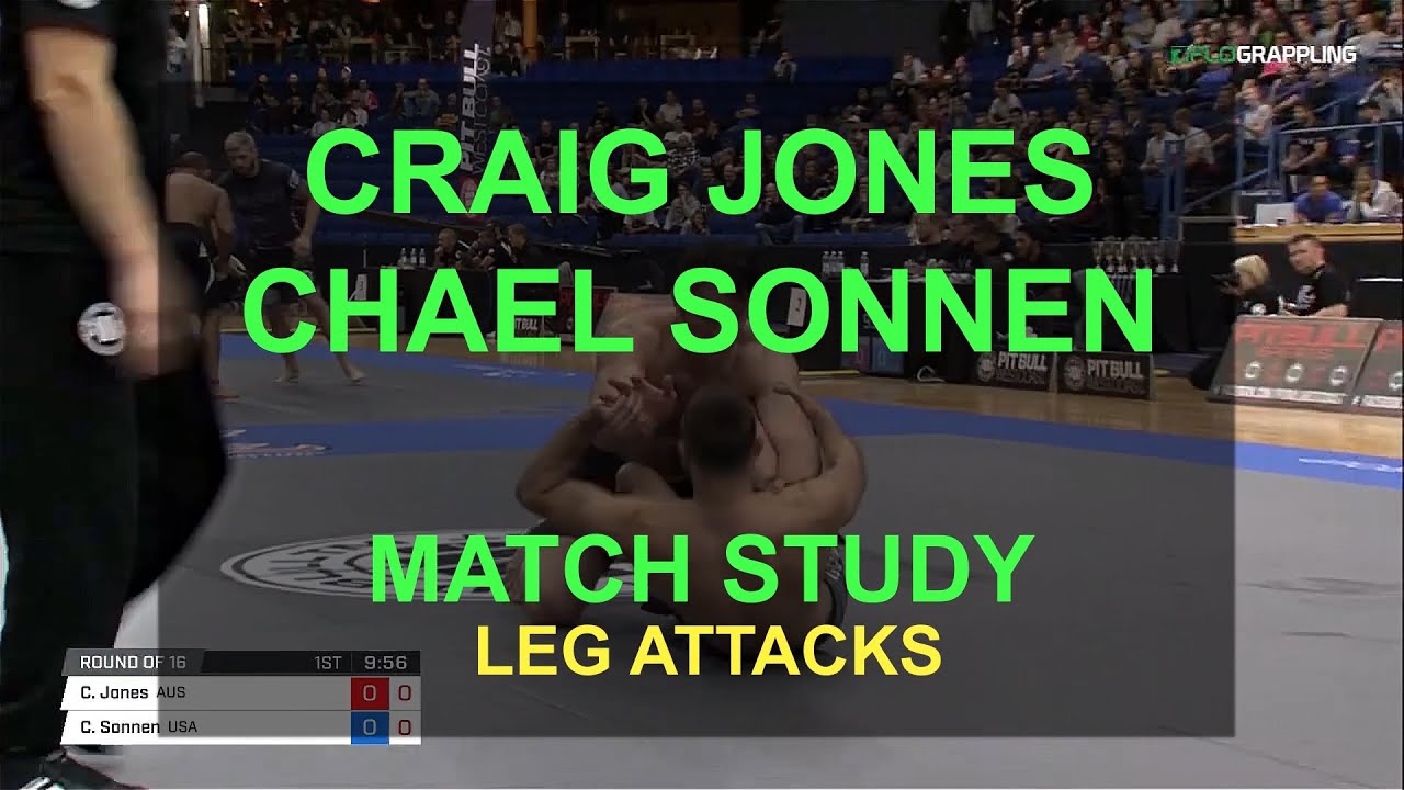 BJJ Match Study - Craig Jones vs Chael Sonnen - Leg Attacks - YouTube