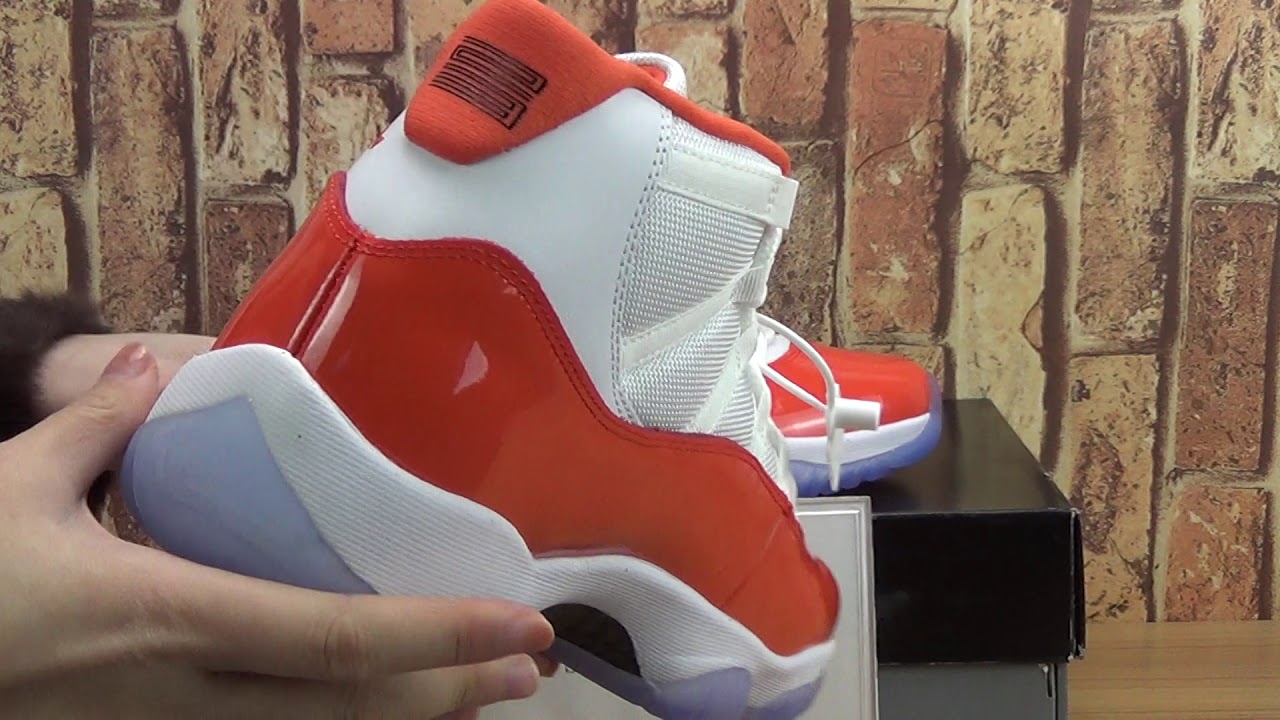 Authentic Air Jordan 11 Florida - YouTube