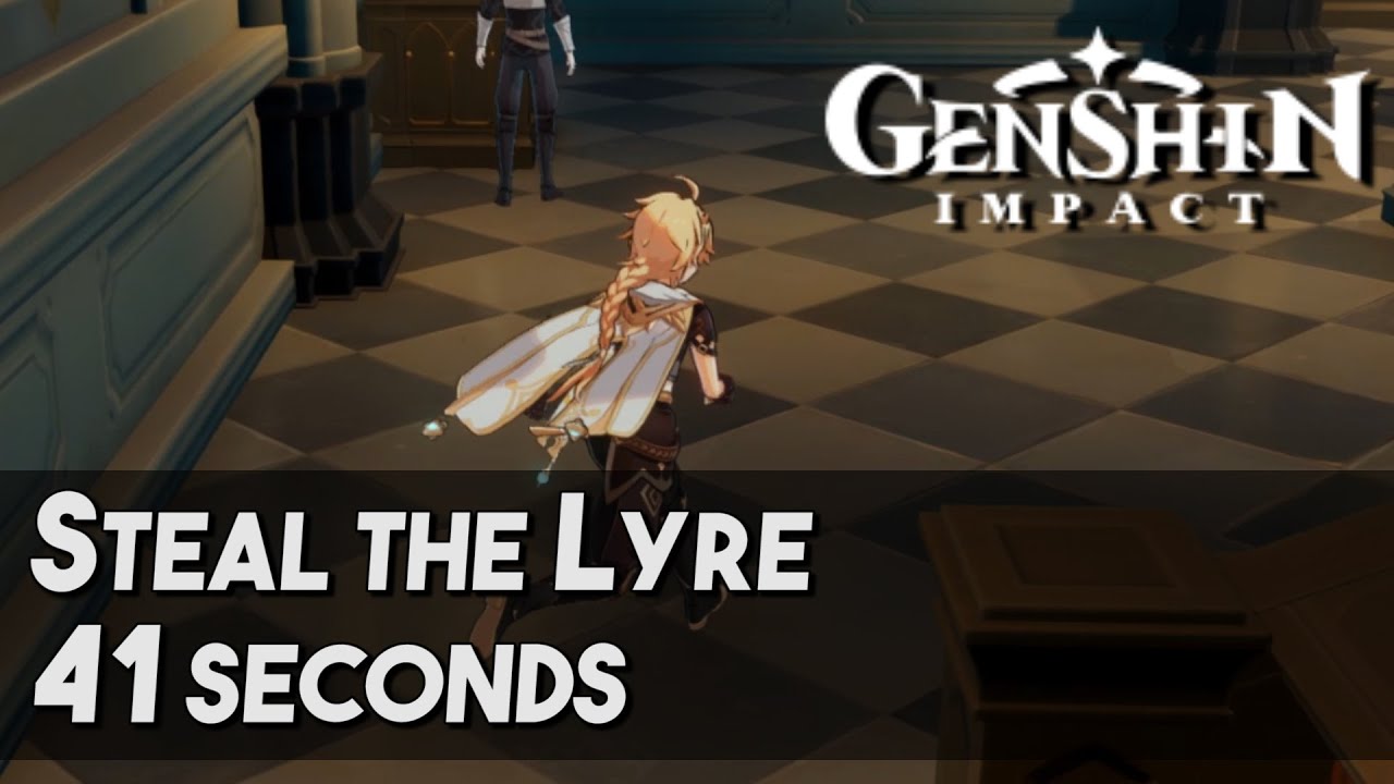 [Genshin Impact] Steal the Lyre in 41 Seconds - YouTube