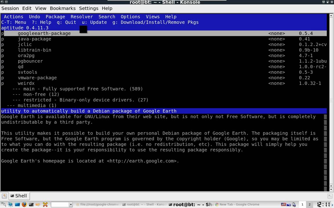 How to Install Google Chrome on Backtrack 4 R1 - YouTube