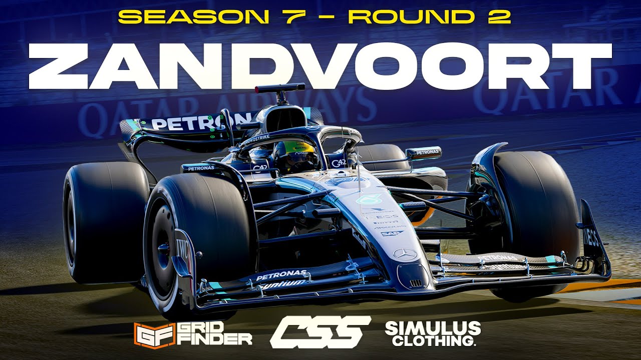 CSS | PC F1 | Season 7 - Round 2 | Zandvoort - YouTube