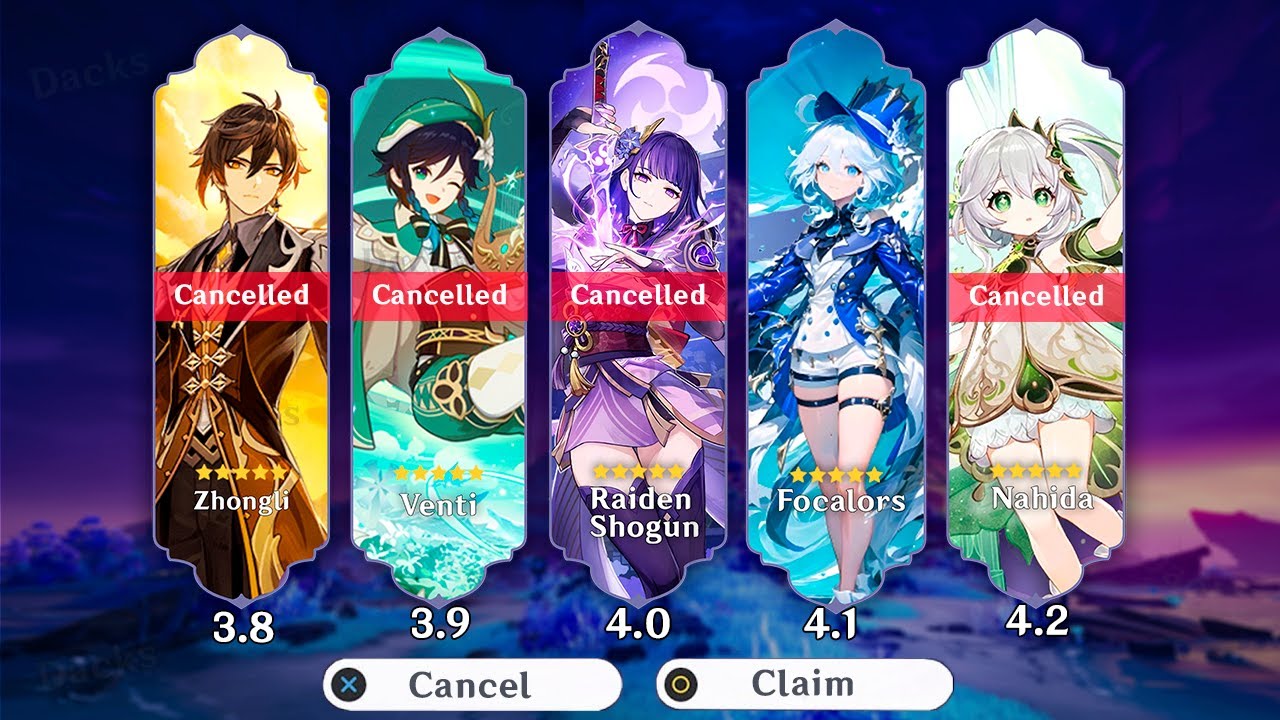 What! Archon Reruns Have Been Cancelled — Genshin Impact - YouTube