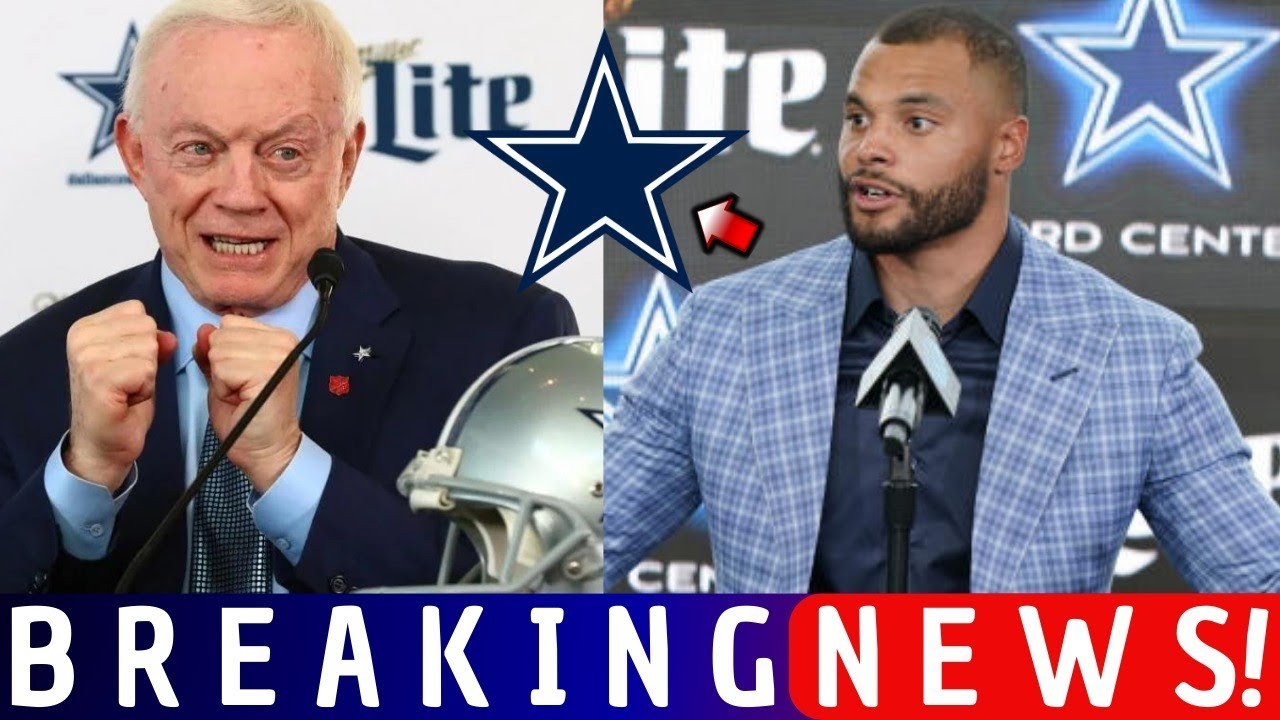 GOODBYE! DAK PRESCOTT'S DEPARTURE IS CONFIRMED! SAD NEWS FOR FANS ...