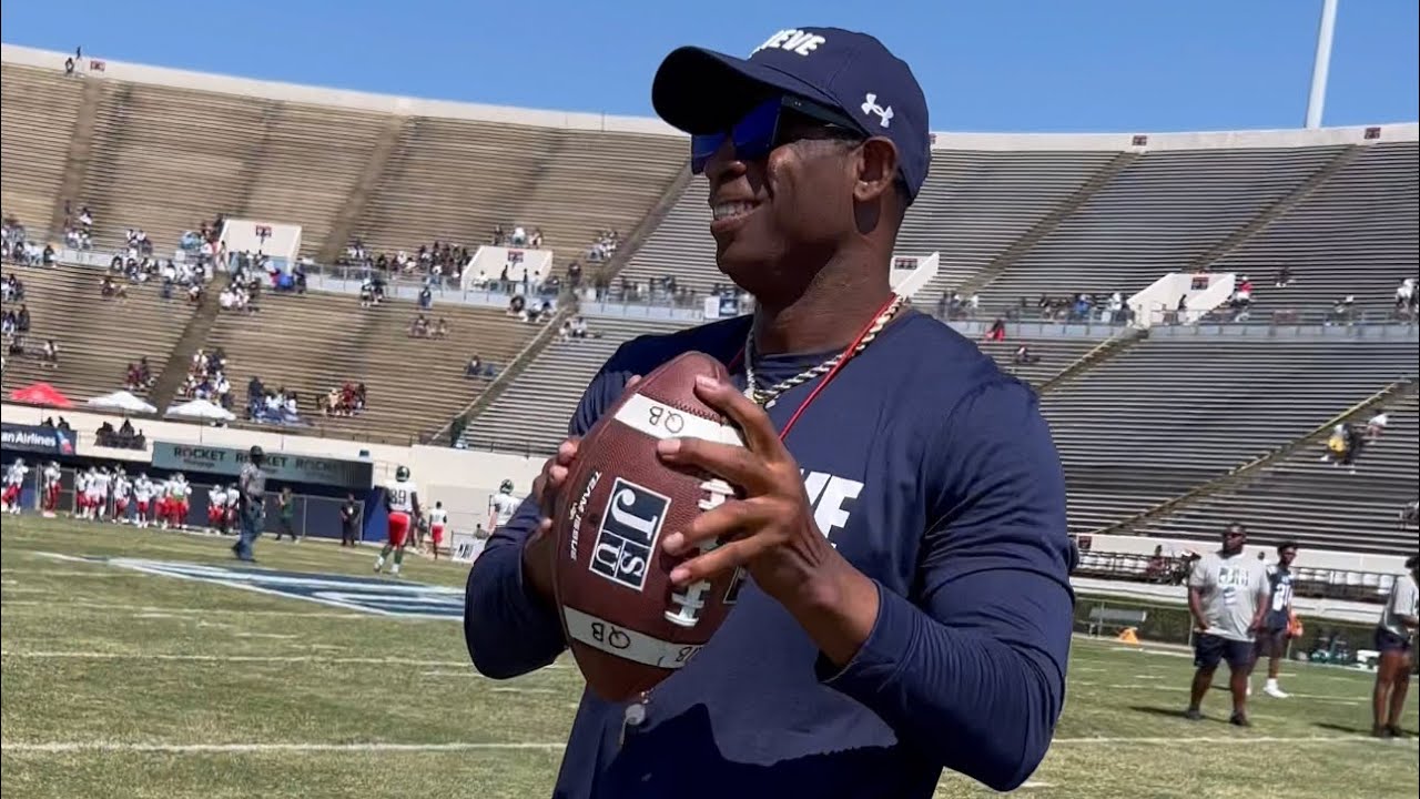 Deion Sanders Behind the Scenes: Week 4 vs Mississippi Valley - YouTube