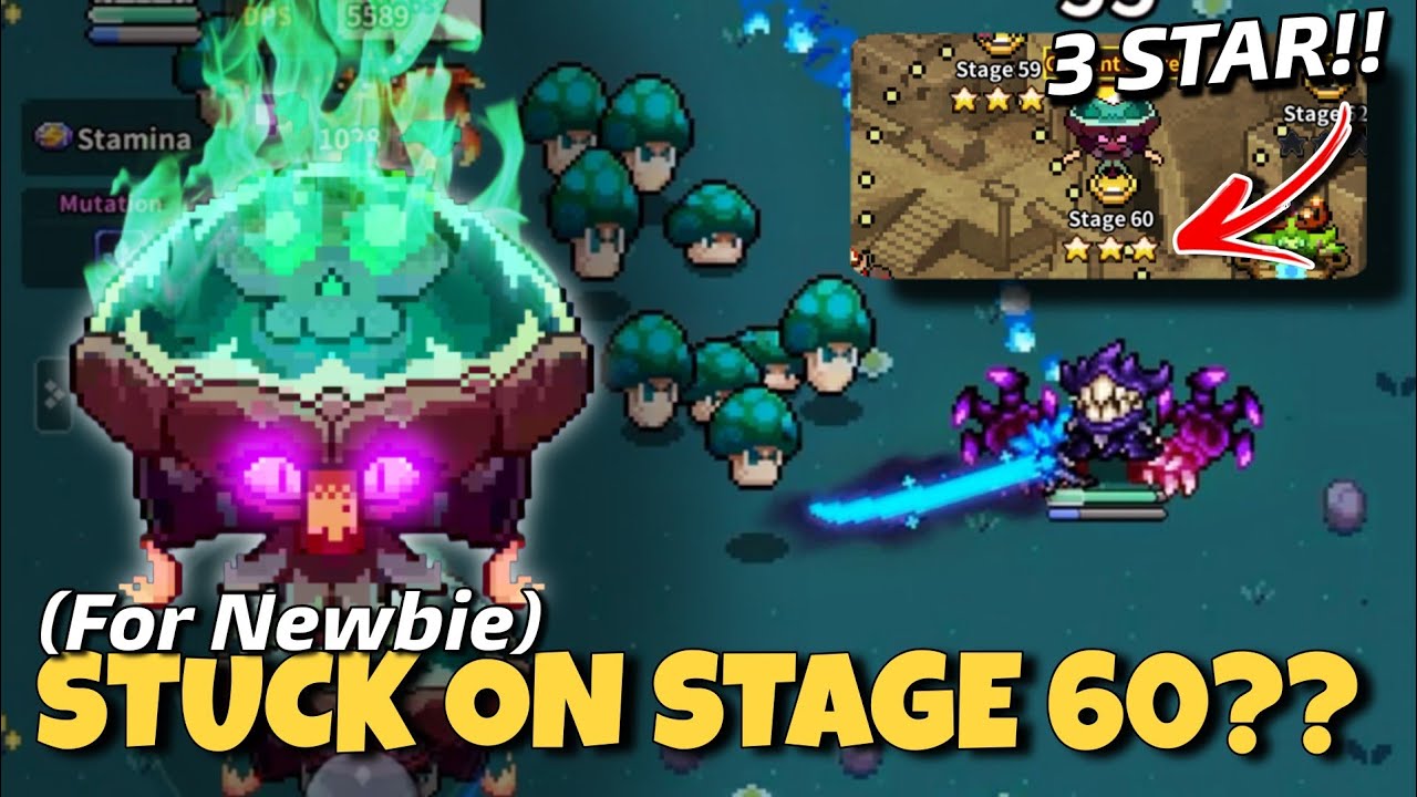 STUCK ON STAGE 60??? - My Heroes Dungeon Raid - YouTube