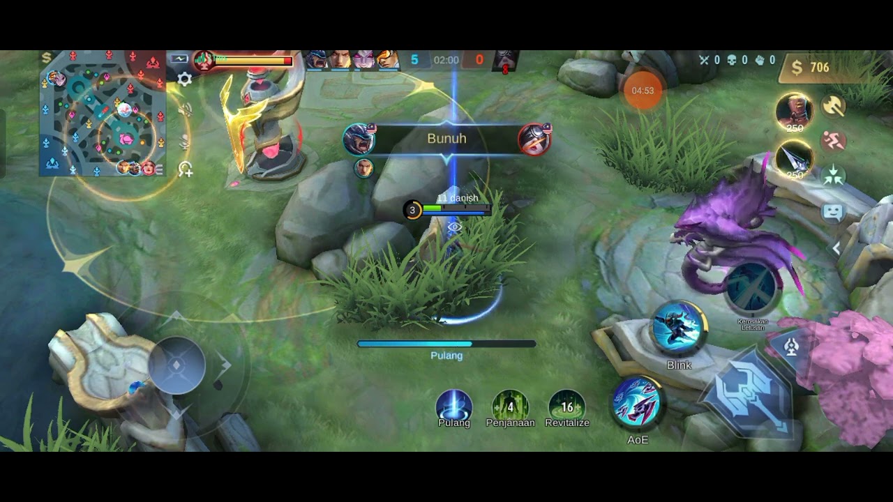 Main mobile legend first time buat video main game mobile legend - YouTube
