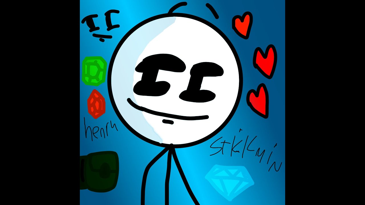 Henry Stickmin smug face speed art - YouTube