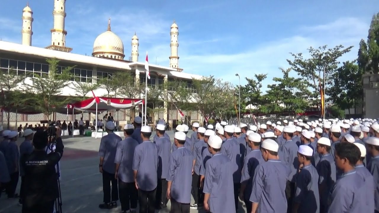 Upacara Peringatan HUT ke-78 RI di Ponpes Al Mukmin Ngruki - YouTube