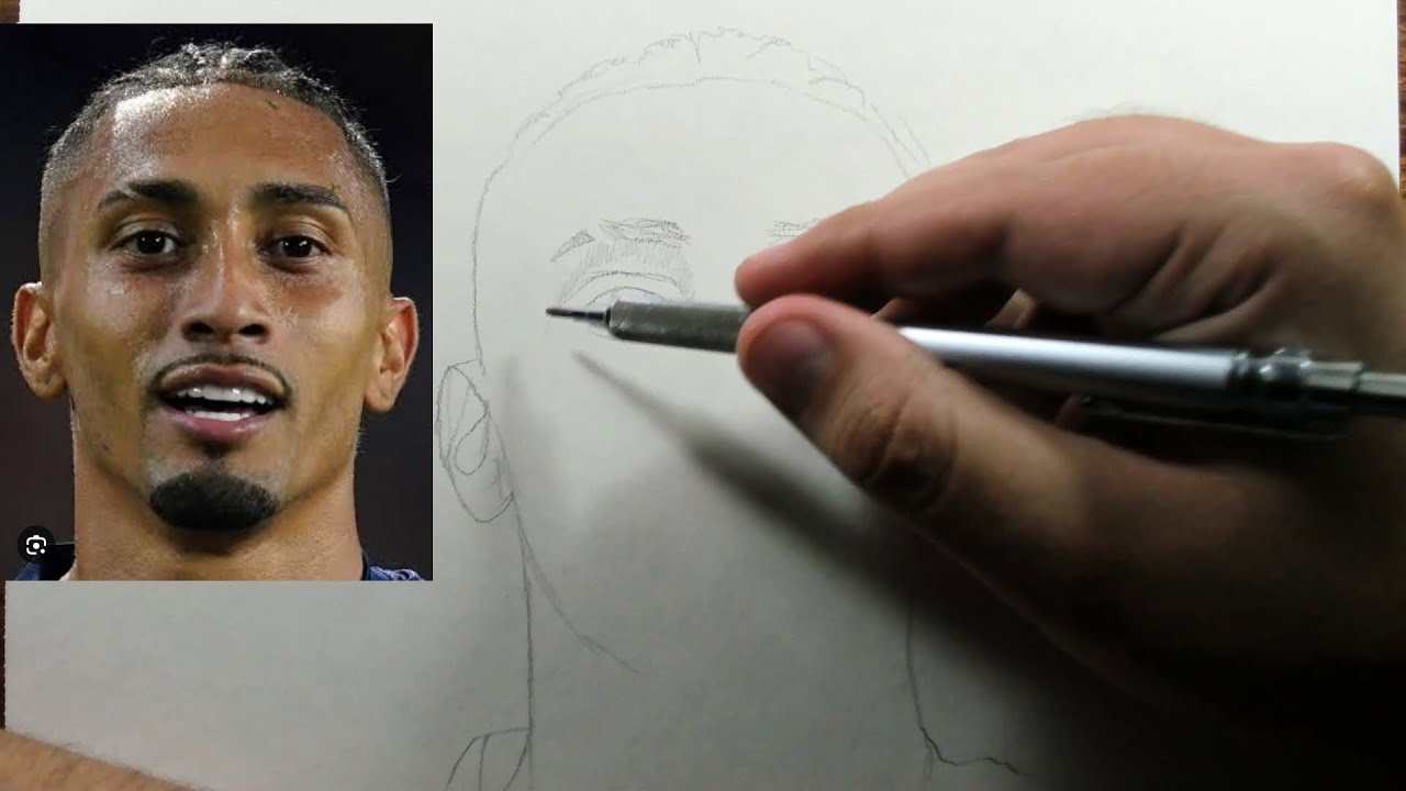 Draw raphinha ️ - YouTube