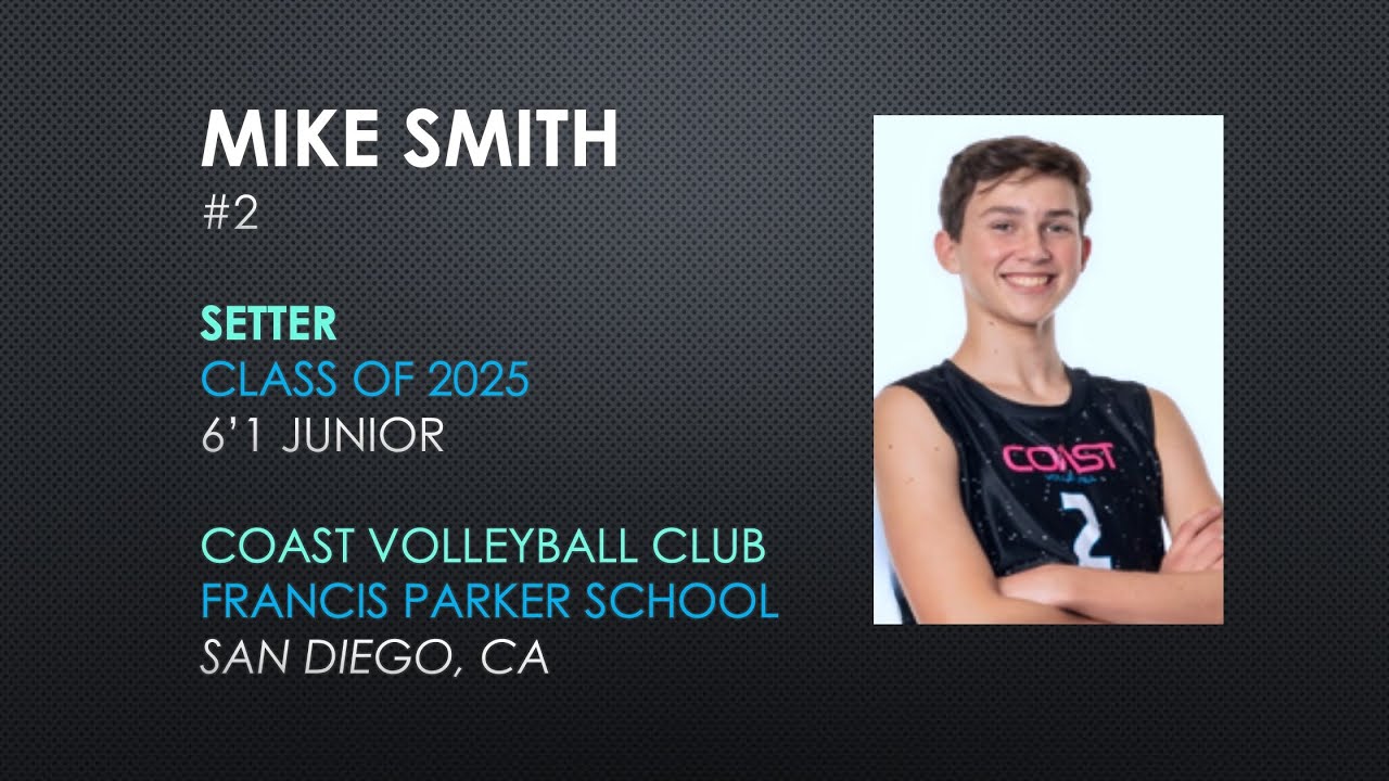 Mike Smith | Coast VBC Setter | SoCal Cup Start of Season 2023 - YouTube