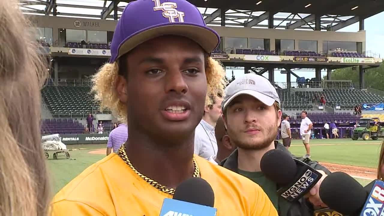 Tre' Morgan, LSU 2023 Regional Baseball Championship, June 5, 2023 ...