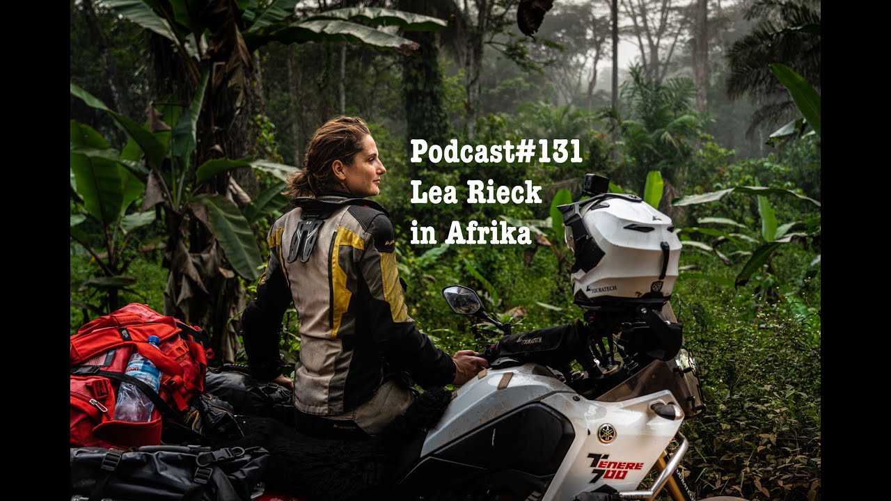 pp131 - Lea Rieck auf Motorradreise durch Afrika - YouTube