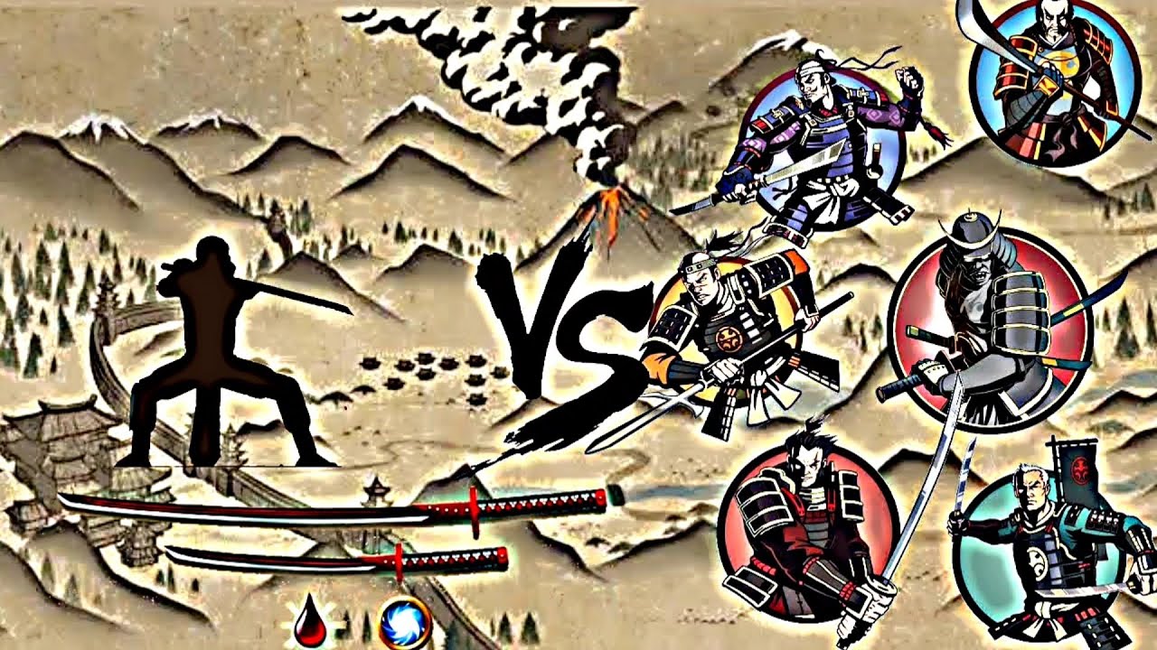 Daisho vs shogun bodyguards|| shadow fight 2 - YouTube