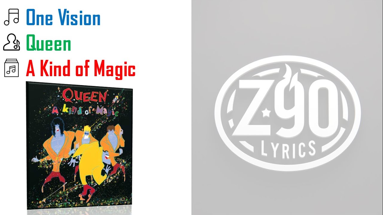 Queen - One Vision -- Lyrics -- Z90 Lyrics - YouTube