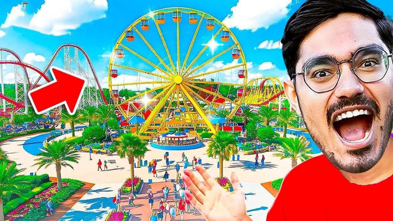 Finally! Roller Coster For First Time🤯 जब ऊपर गया तो दिल दहल गया Crazy ...