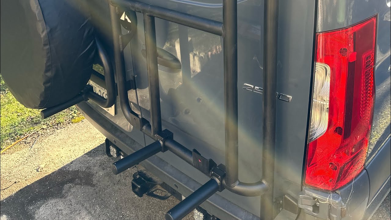 The Ultimate Rear Rack Upgrade for Van Life - YouTube