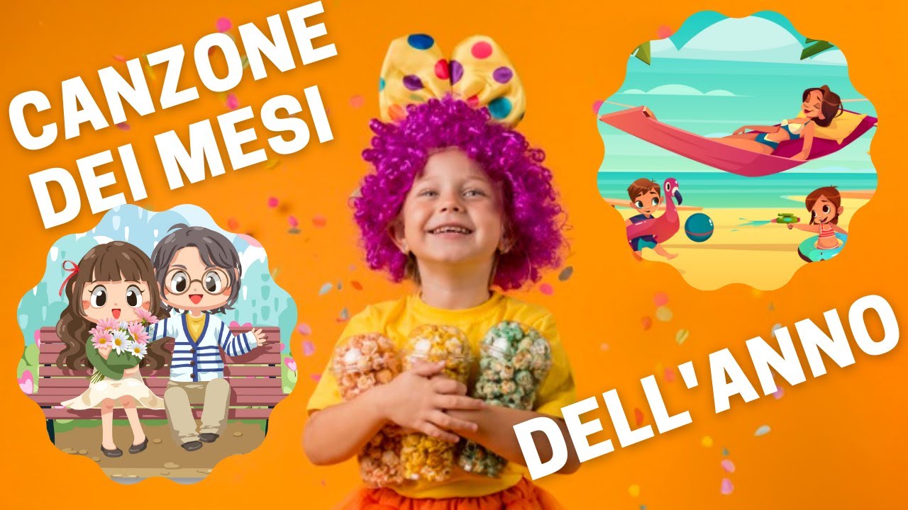 CANZONE DEI MESI per bambini - YouTube