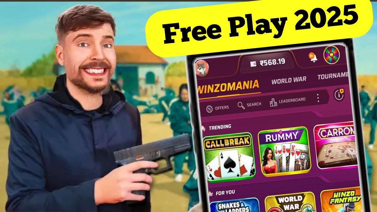 winzo world war trick |winzo game play😱 | gaming earning app - YouTube