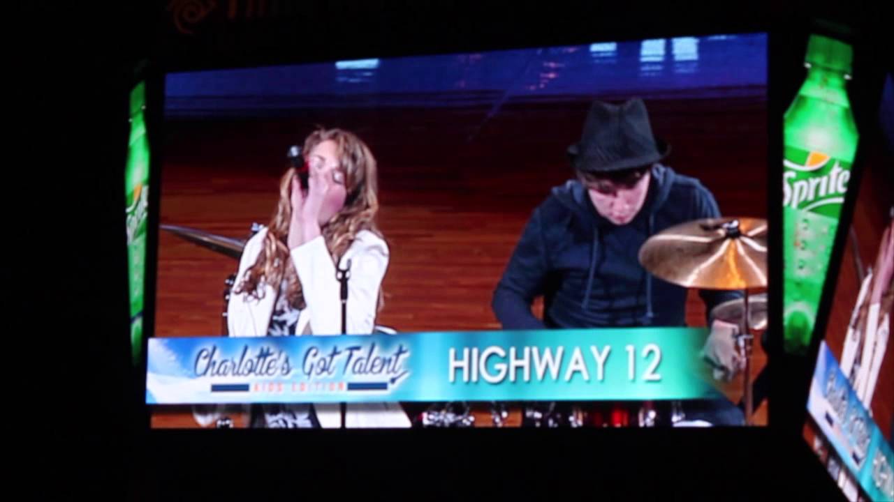 McIntyre Barnhardt with Highway 12 - "Royals" Charlotte Bobcats game ...