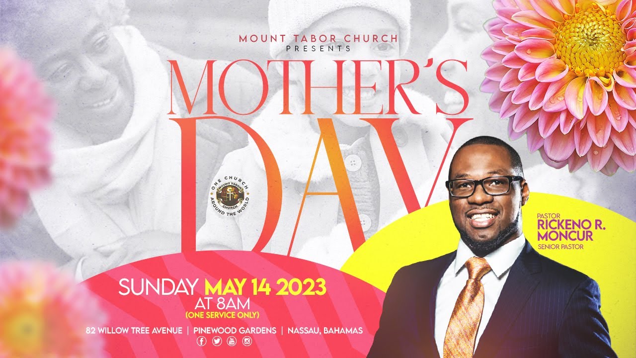 Mother’s Day Service ‘23 | Pastor Rickeno R. Moncur | 8 AM [EST] - YouTube
