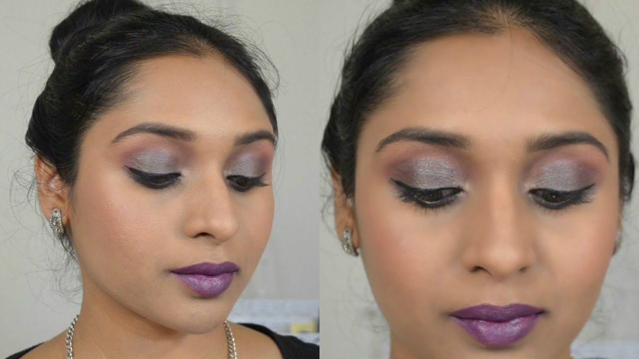 Dark & Classy Plum Fall/Winter Makeup Tutorial - YouTube