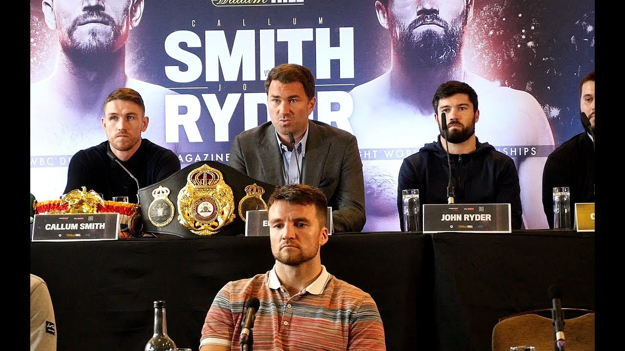 Callum Smith vs John Ryder FULL PRESS CONFERENCE | Matchroom Boxing ...