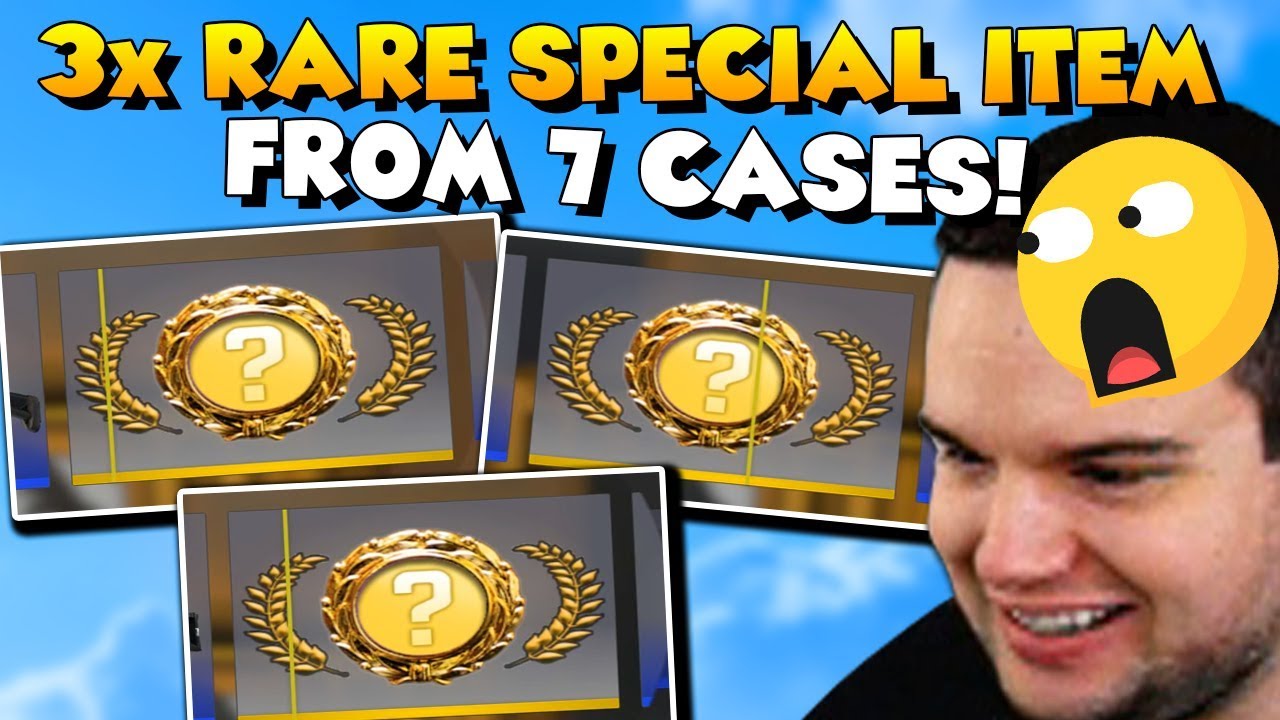 UNBOXING 3 RARE SPECIAL ITEMS FROM 7 CASES!! 😱😄 - YouTube