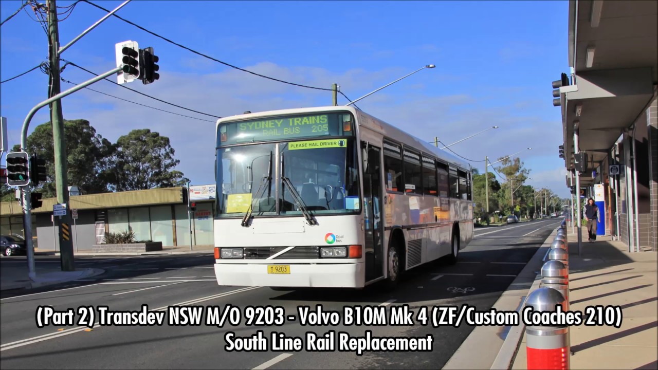 (Pt 2) Transdev NSW M/O 9203: Volvo B10M Mk 4 (ZF/Custom Coaches 210 ...